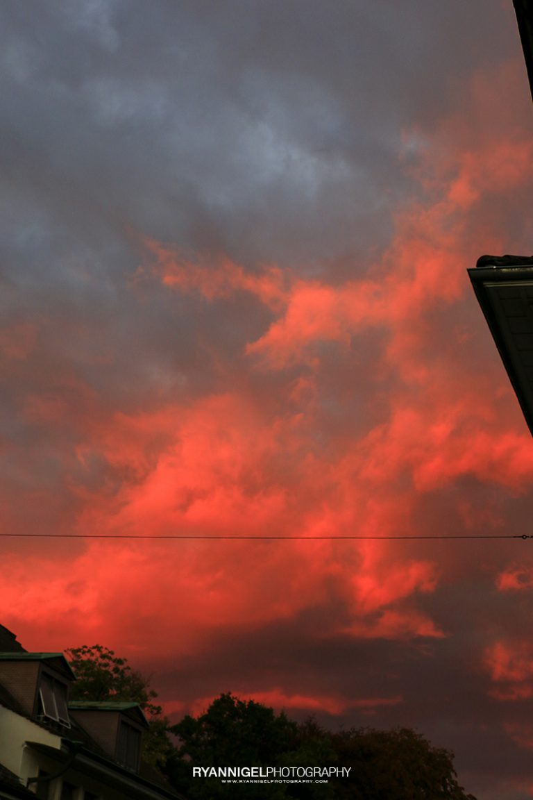 The sky turning red… – ryannigelphotography.com
